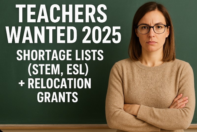 Teachers wanted 2025 - Gloria's Blog